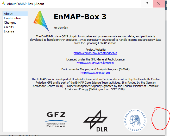 improve About EnMAP-Box widget · Issue #150 · EnMAP-Box/enmap-box · GitHub