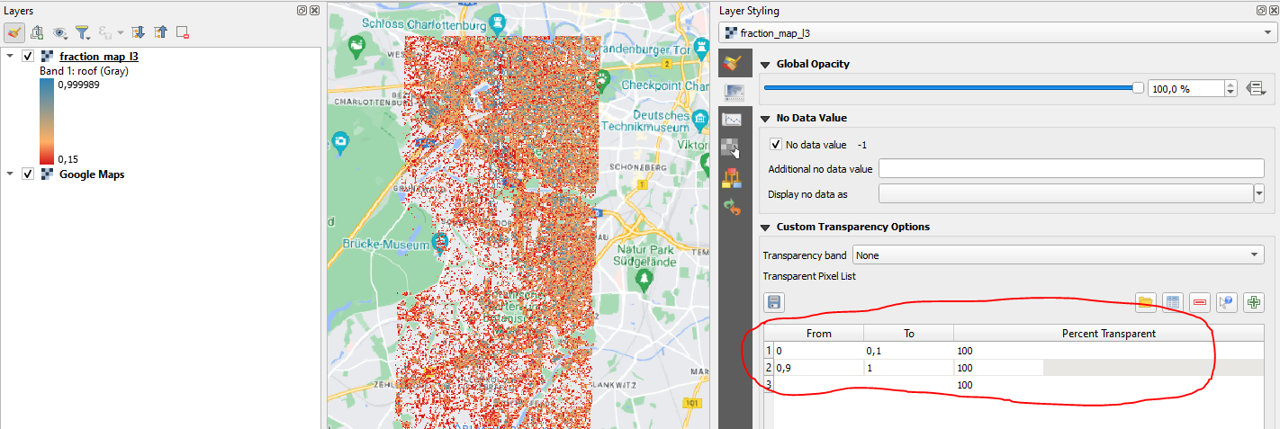 [Raster Layer Styling] add a range-slider for interactively masking values to be displayed ...