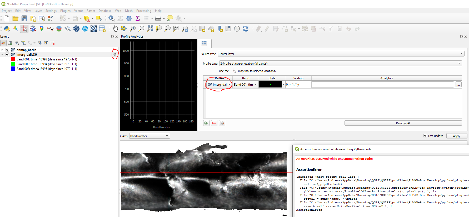 [Profile Analytics] problem with layers that have no CRS set · Issue #252 · EnMAP-Box/enmap-box ...