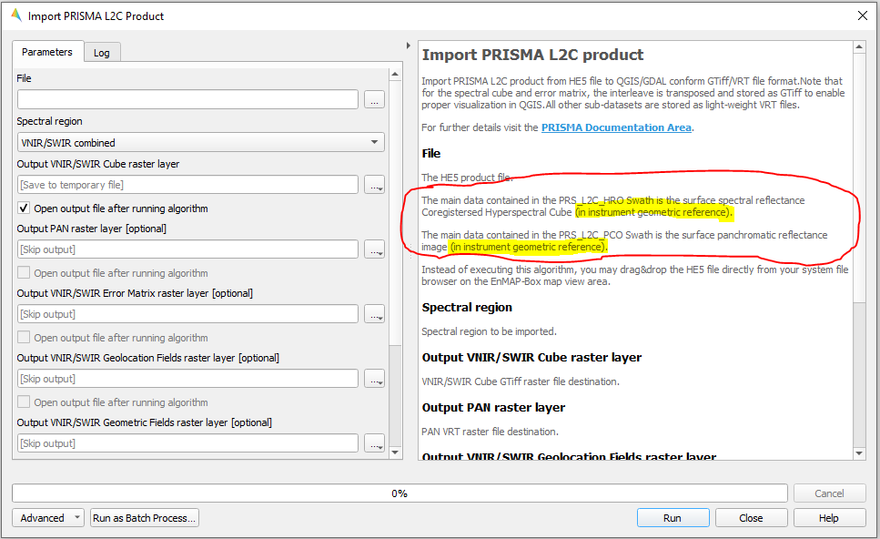 Prisma L2c Data Import In Coordinate Reference System · Issue 282