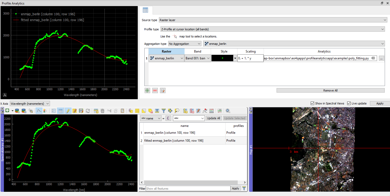[Profile Analytics] link profiles into SpectralView as current profiles · Issue #530 · EnMAP-Box ...
