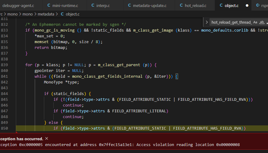 Mono Hotreload Adding A New Field Didnt Work · Issue 86172 · Dotnetruntime · Github 6474