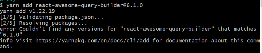 Breaks with antd 5.0 · Issue #812 · ukrbublik/react-awesome-query-builder · GitHub