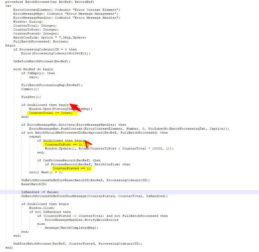 COD1380 - Event problems with "OnBatchProcessOnBeforeShowMessage" · Issue #14686 · microsoft ...