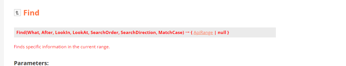 Spreadsheet API， Error in the Find method in the document. · Issue #2376 · ONLYOFFICE ...