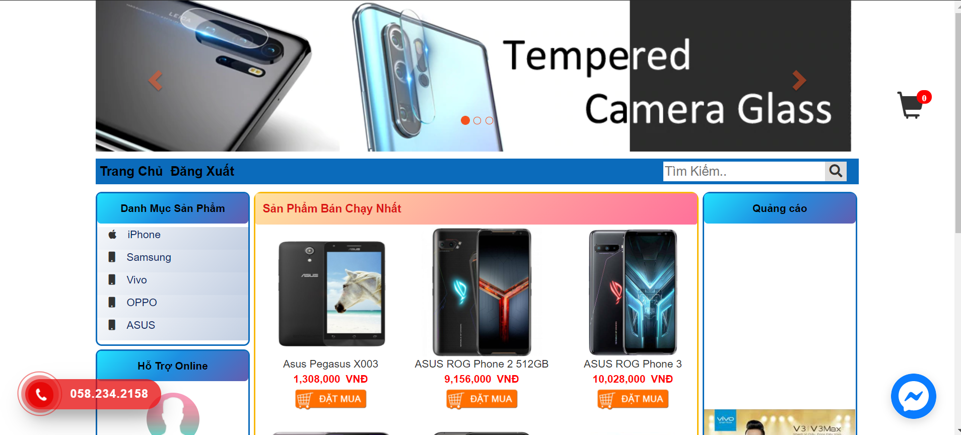 GitHub - thanghung/WebPhone: Trang web bán hàng
