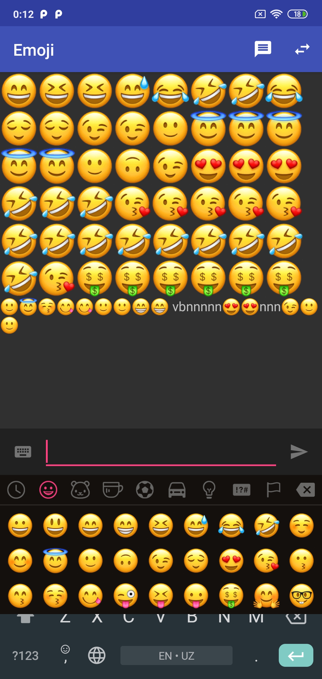 A space appears at the bottom of the keyboard · Issue #489 · vanniktech/Emoji · GitHub