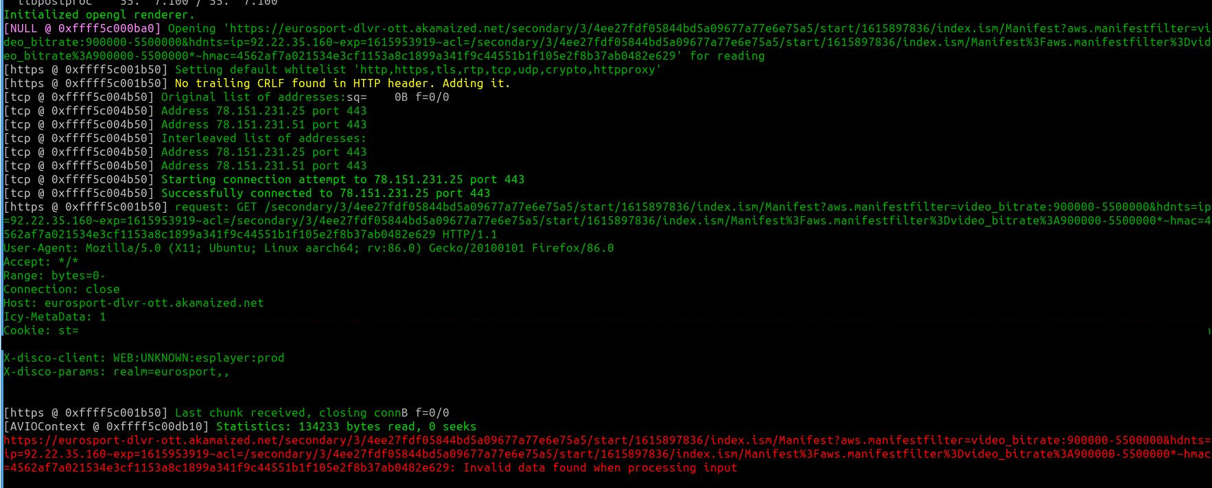 Error creating demuxer when playing .ism stream · Issue #90 · xbmc/inputstream.ffmpegdirect · GitHub
