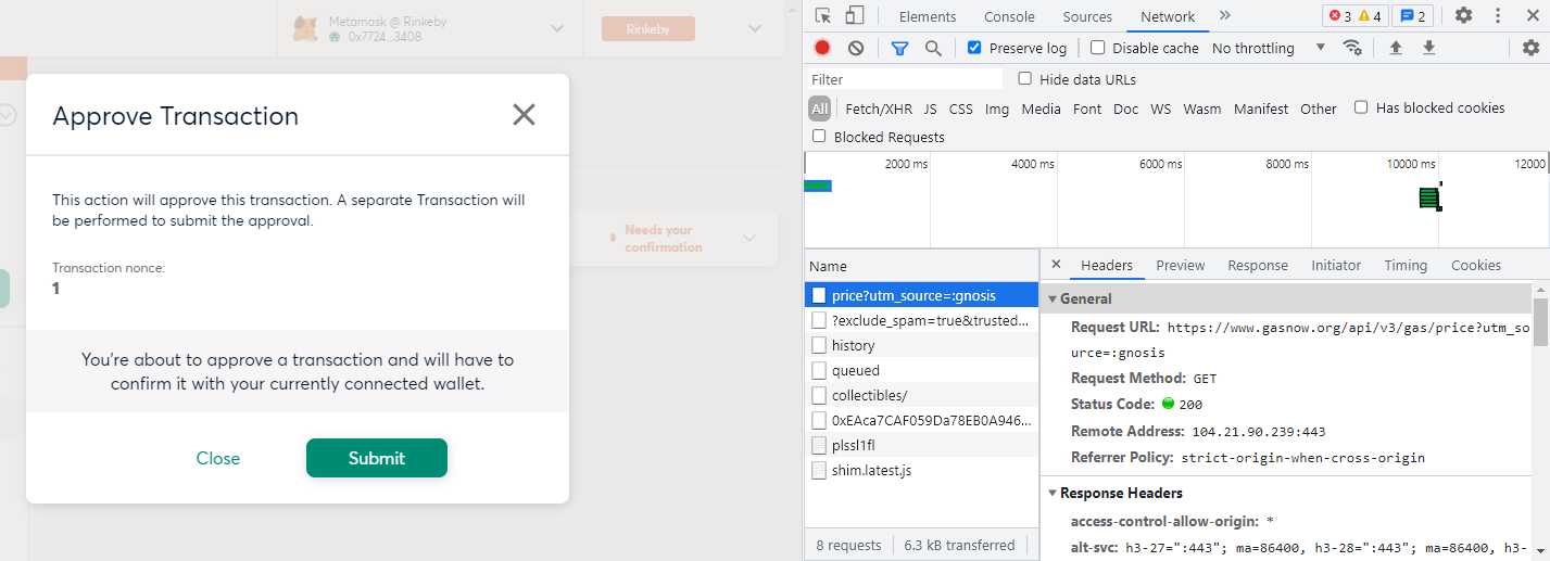 Gas estimation where the seems to not be needed · Issue #2350 · 5afe/safe-react · GitHub