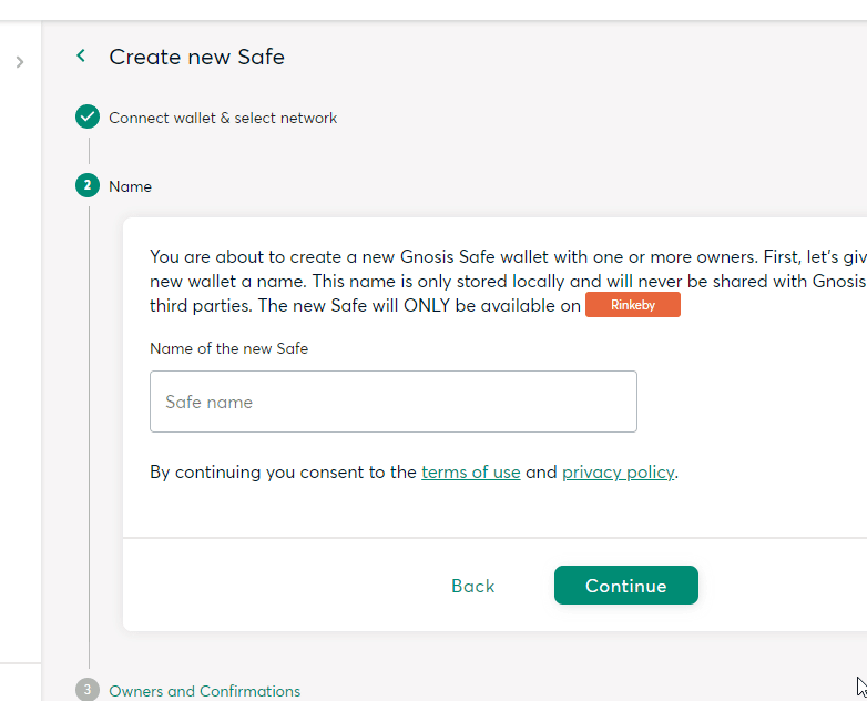 Safe creation form/Add safe - Default safe name hidden by the input name · Issue #3662 · 5afe ...