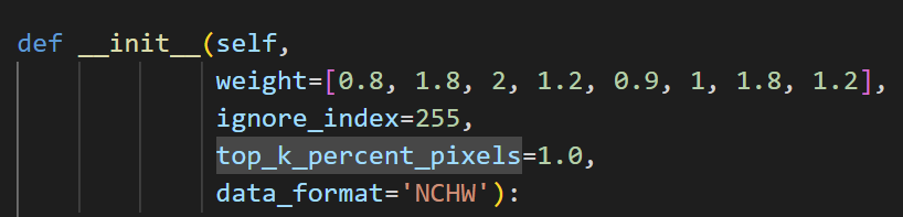 [General Issue]CrossEntropyLoss weight · Issue #2088 · PaddlePaddle/PaddleSeg · GitHub