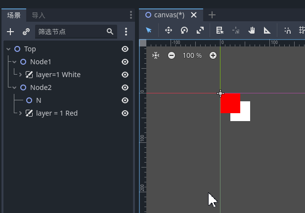 Canvaslayers With The Same Layer Don T Follow The Order On The Tree Because Of The Position Of A