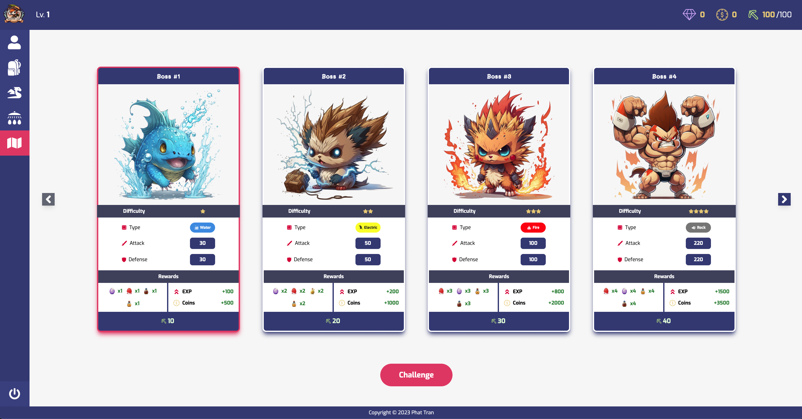 GitHub - phattran2905/monster-land: A Pokemon web game