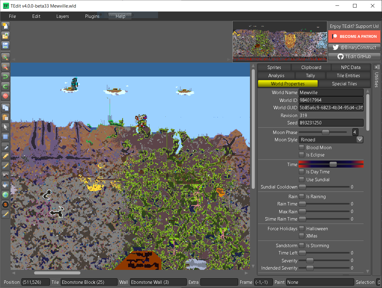 World no longer loads in latest version · Issue #1433 · TEdit/Terraria ...