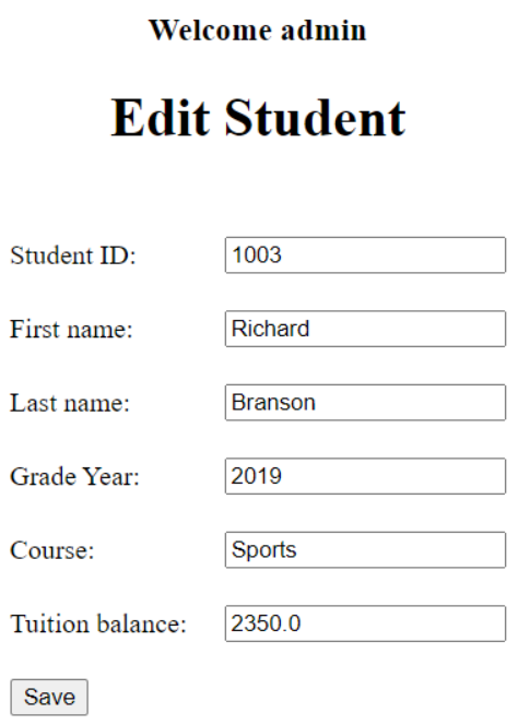 GitHub - MaddyGre/student-management-system: Student Management System ...