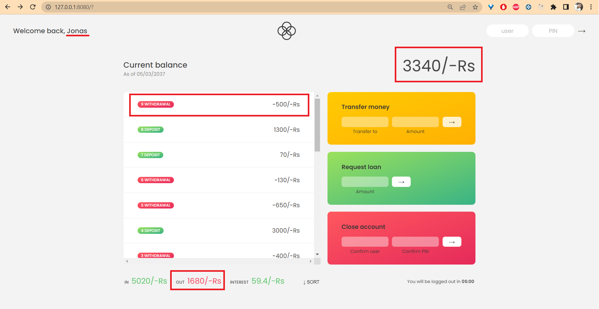 GitHub - LakshayRohilla/Bankist_Application