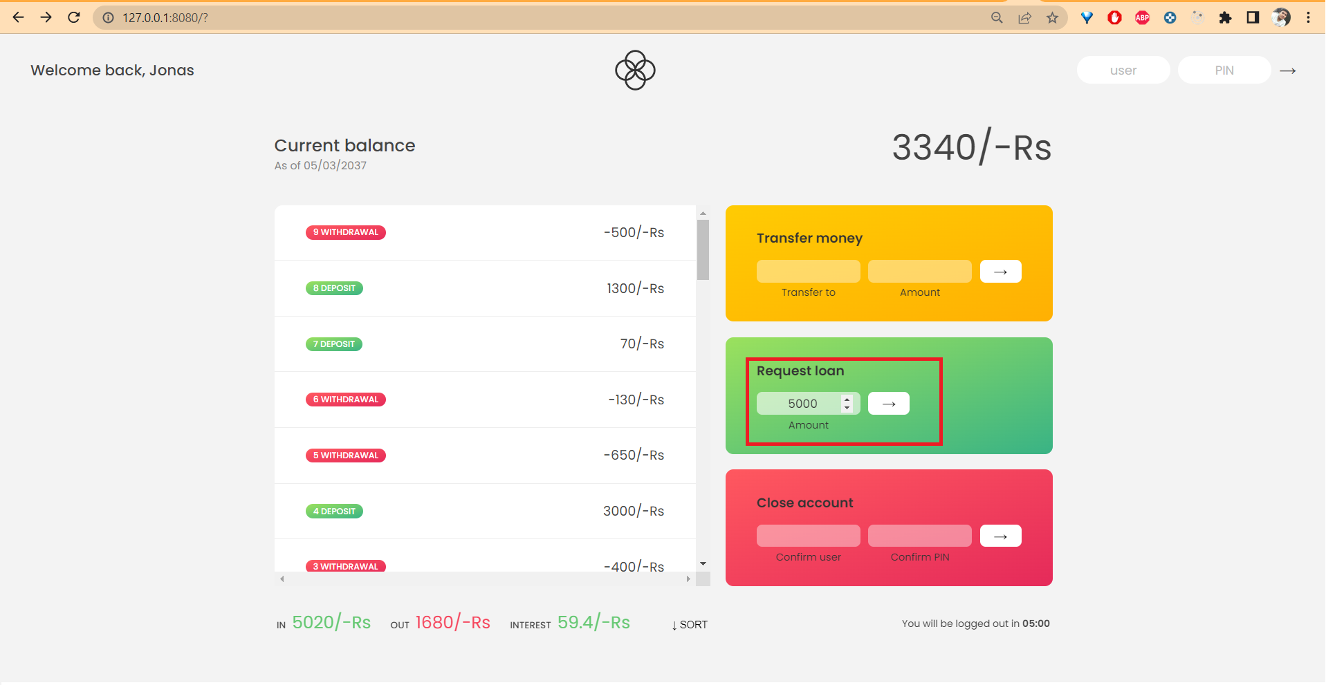 GitHub - LakshayRohilla/Bankist_Application