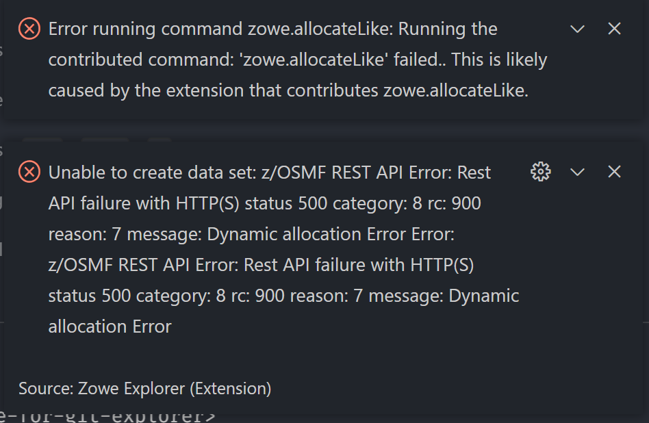 Allocate Like not working · Issue #1321 · zowe/zowe-explorer-vscode · GitHub