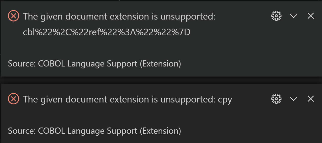Copybook is not found but I can click it · Issue #309 · eclipse-che4z/che-che4z-lsp-for-cobol ...