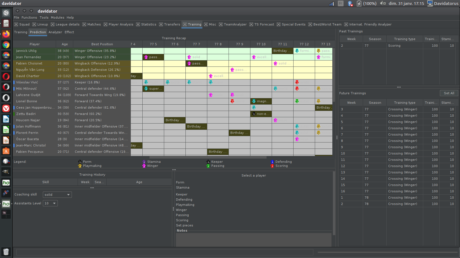 [BUG] training · Issue #875 · ho-dev/HattrickOrganizer · GitHub