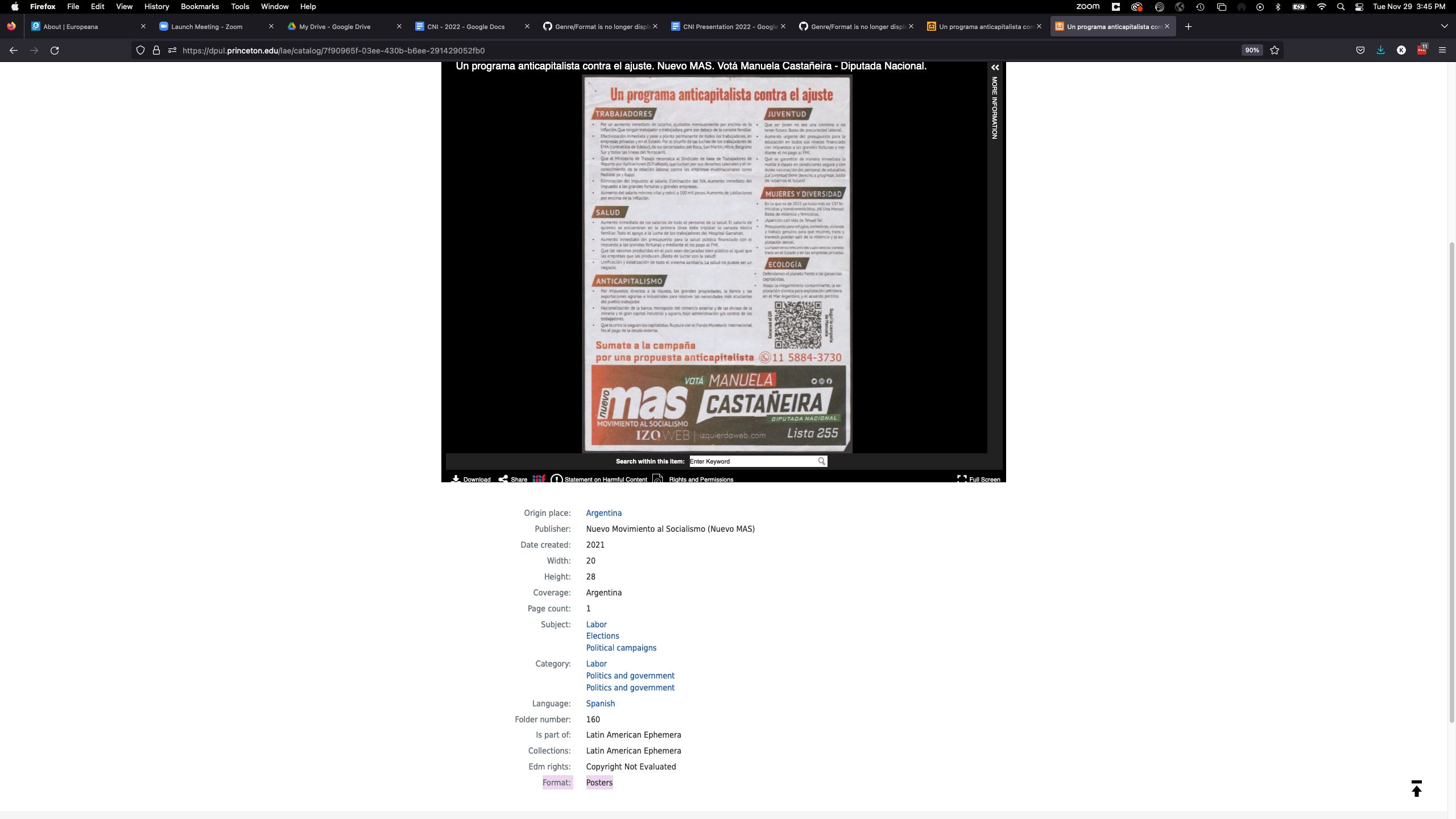 Genre/Format is no longer displaying in LAE site for items · Issue #336 · pulibrary/lae ...