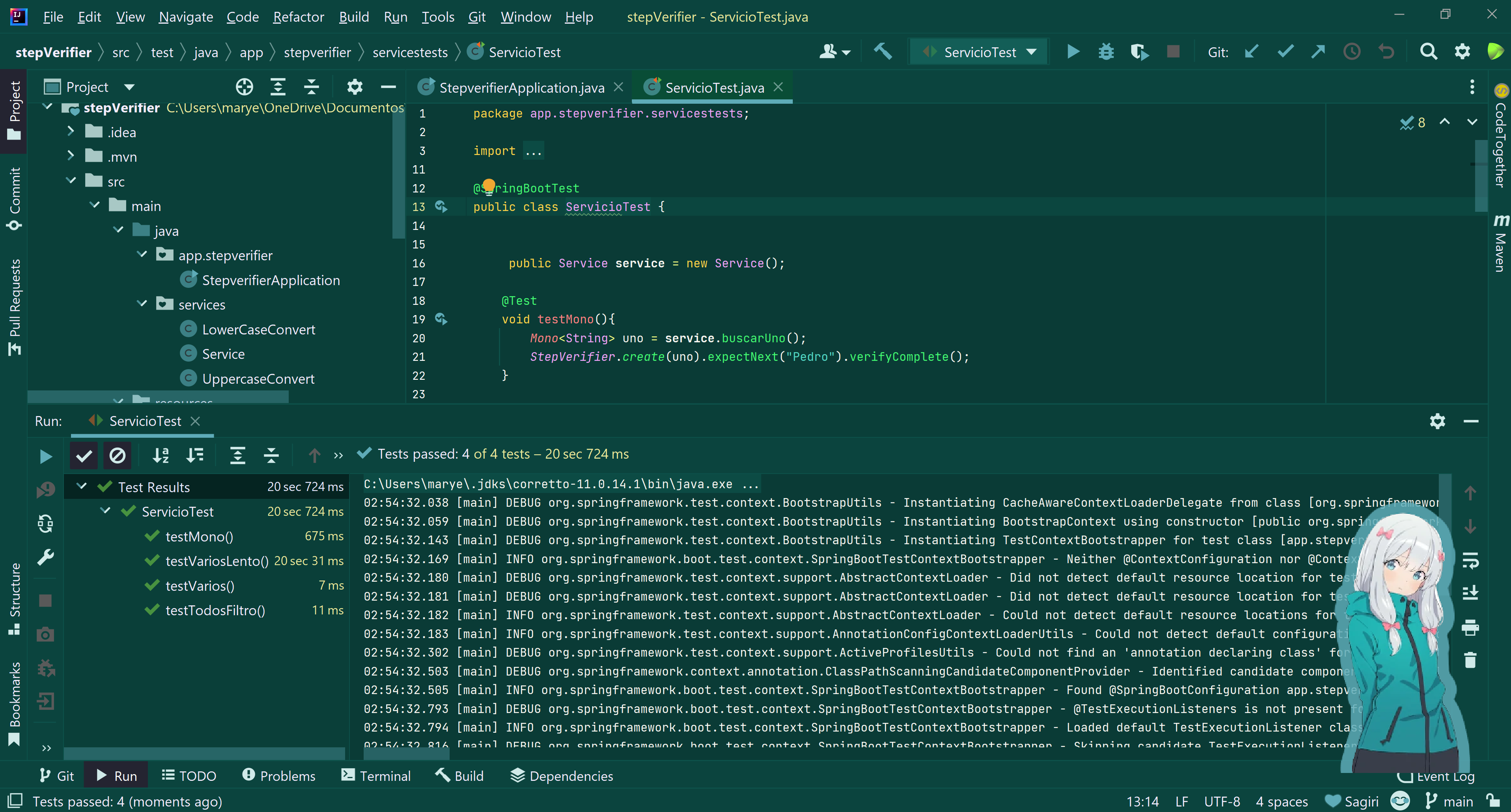 GitHub - Gochita/stepVerifier