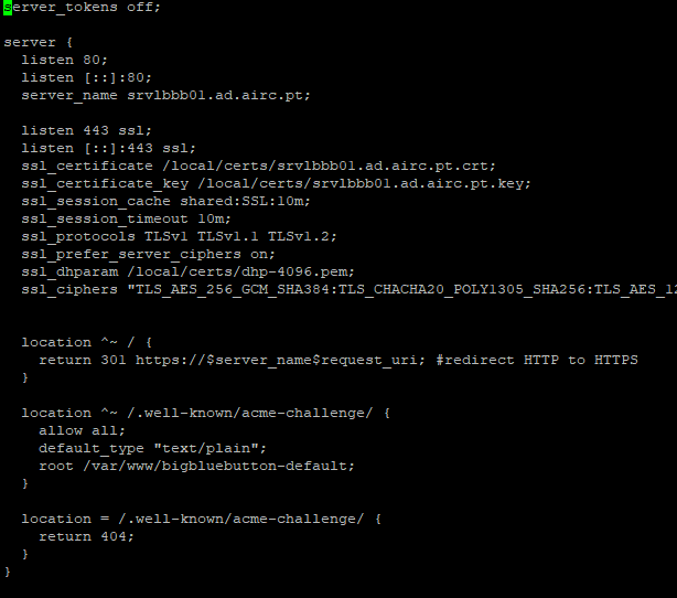 BigBlueButton in a private network with self-assigned SSL not working · Issue #17836 ...