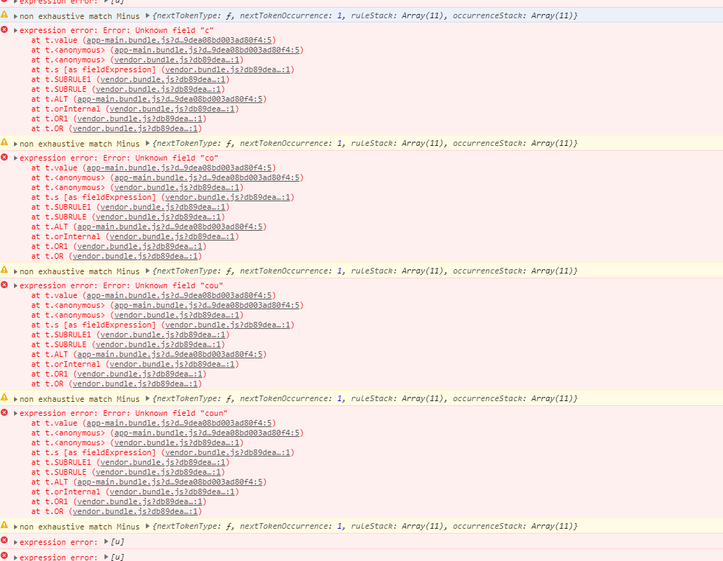 Can't create a "Custom Expression" with a database field starting with "count" · Issue #10470 ...