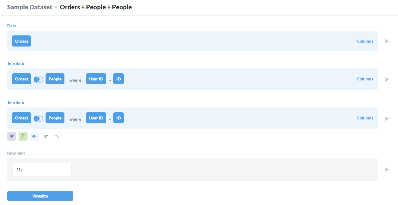 Display and UI/UX issues with multiple joins to the same table / renaming a column renames all ...