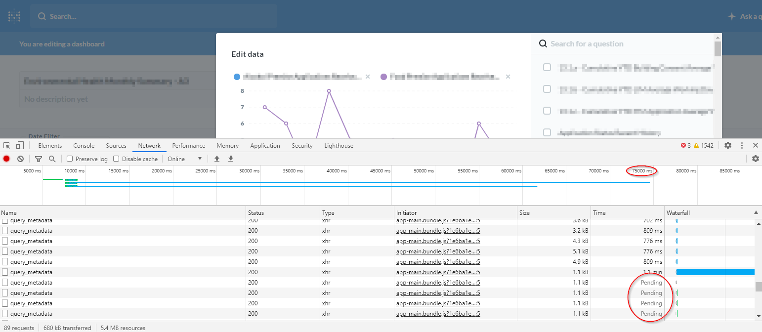 Adding Data Series To Dashboard Widget Lags Then Sometimes Hangs The Ui · Issue 13100 