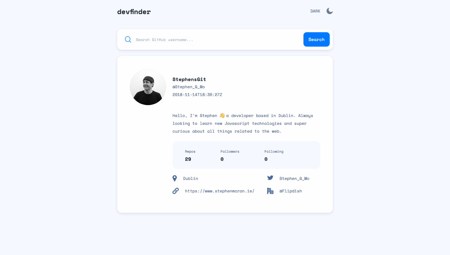 GitHub - StephensGit/github-user-app