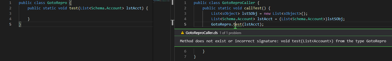 No Definition Found for "Go to Definition" and "Peek Definition ...