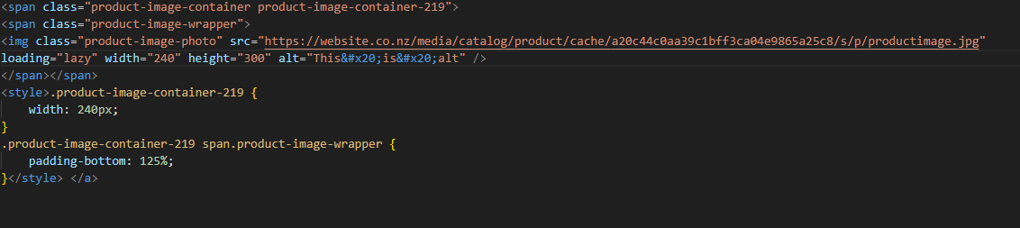 Multiple Elements And Being Added Inside The And Element For Images Also Image Alt Tags On The 