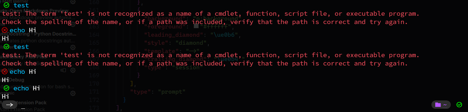 Transient Prompt More Relevant Exit Code · Issue #2777 · JanDeDobbeleer/oh-my-posh · GitHub