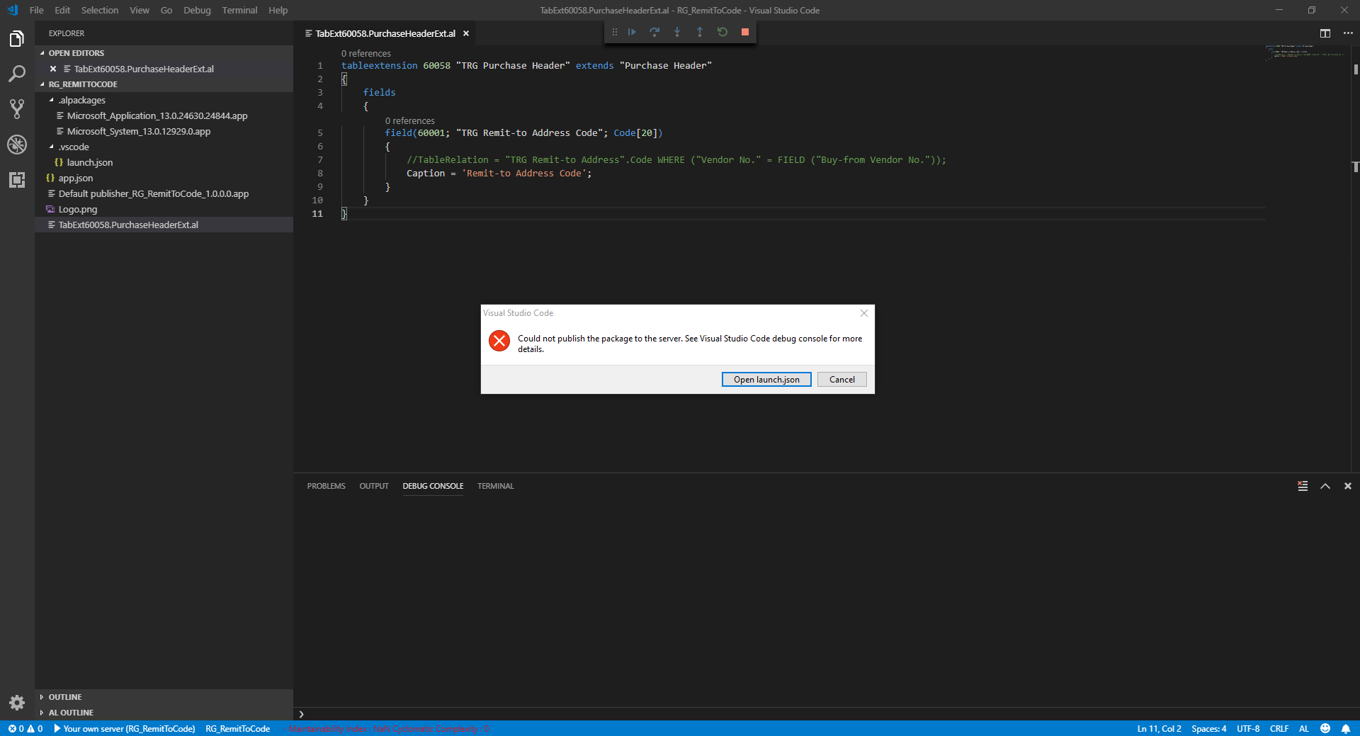 Invalid Column Name - Table Extension · Issue #4205 · microsoft/AL · GitHub