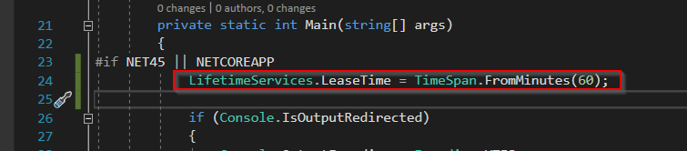 Long running Code First Migration throws RemotingException: "Object has been disconnected from ...