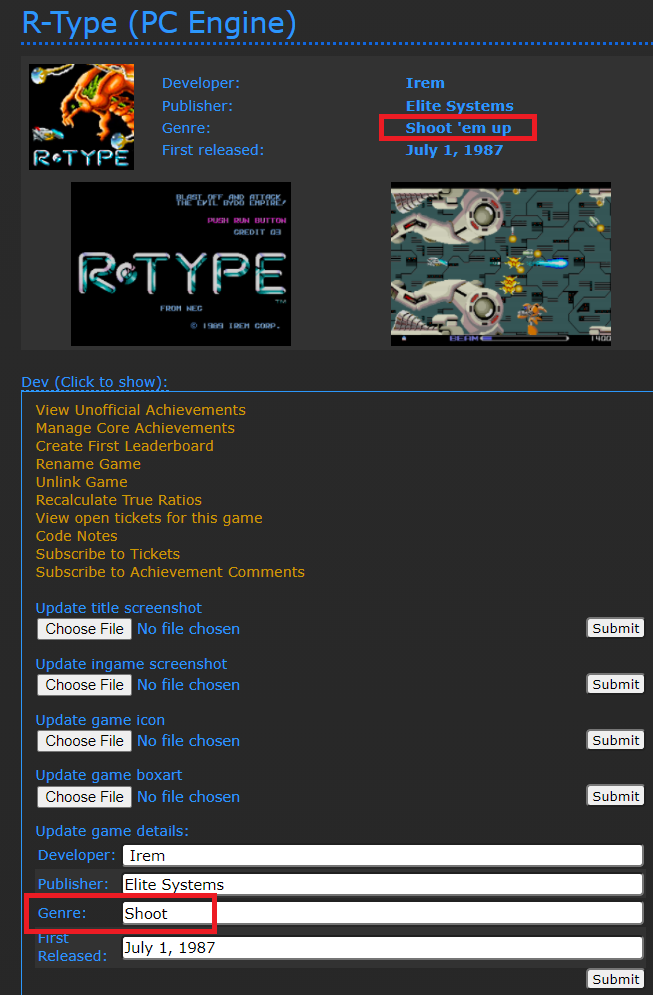 Apostrophes affecting game info · Issue #815 · RetroAchievements/RAWeb · GitHub