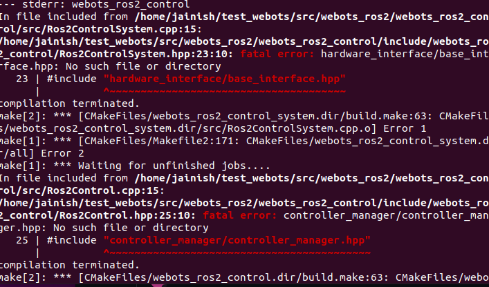 Issue with colcon build on webots_ros2_driver · Issue #747 · cyberbotics/webots_ros2 · GitHub
