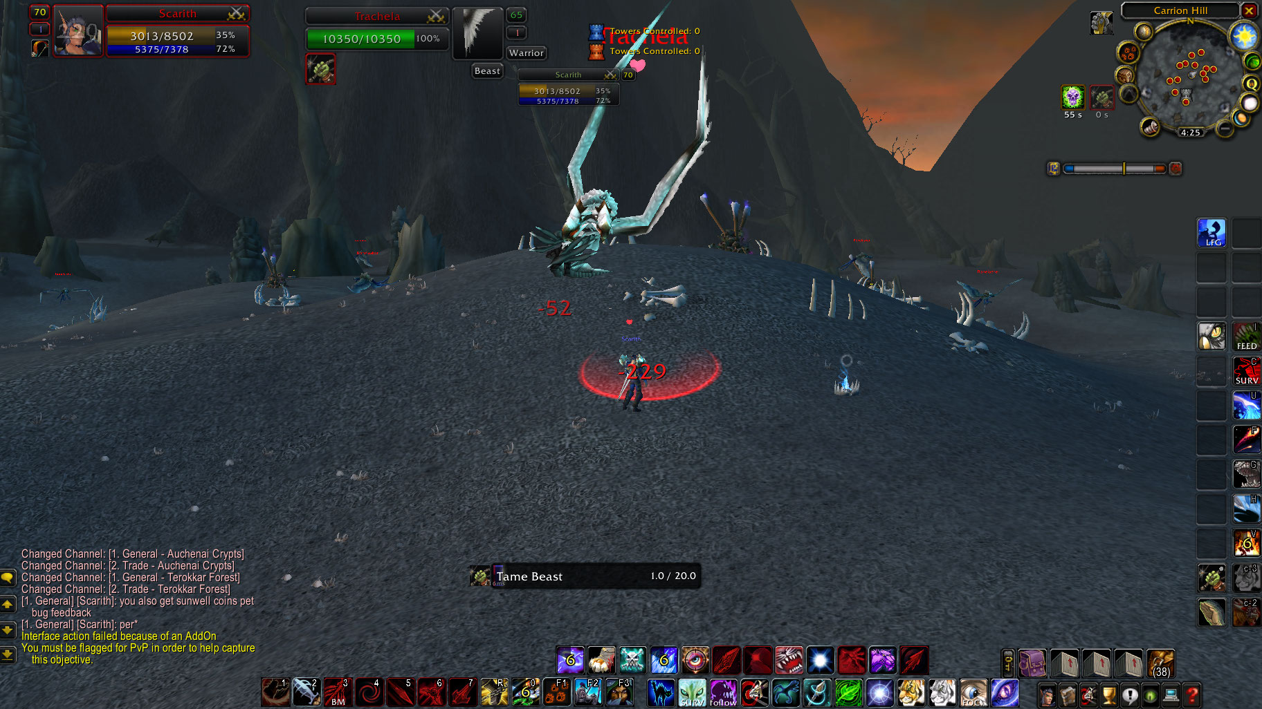 [Hunter] Tame Beast does not work · Issue #1511 · SunwellWoW/Sunwell-TBC-Bugtracker · GitHub