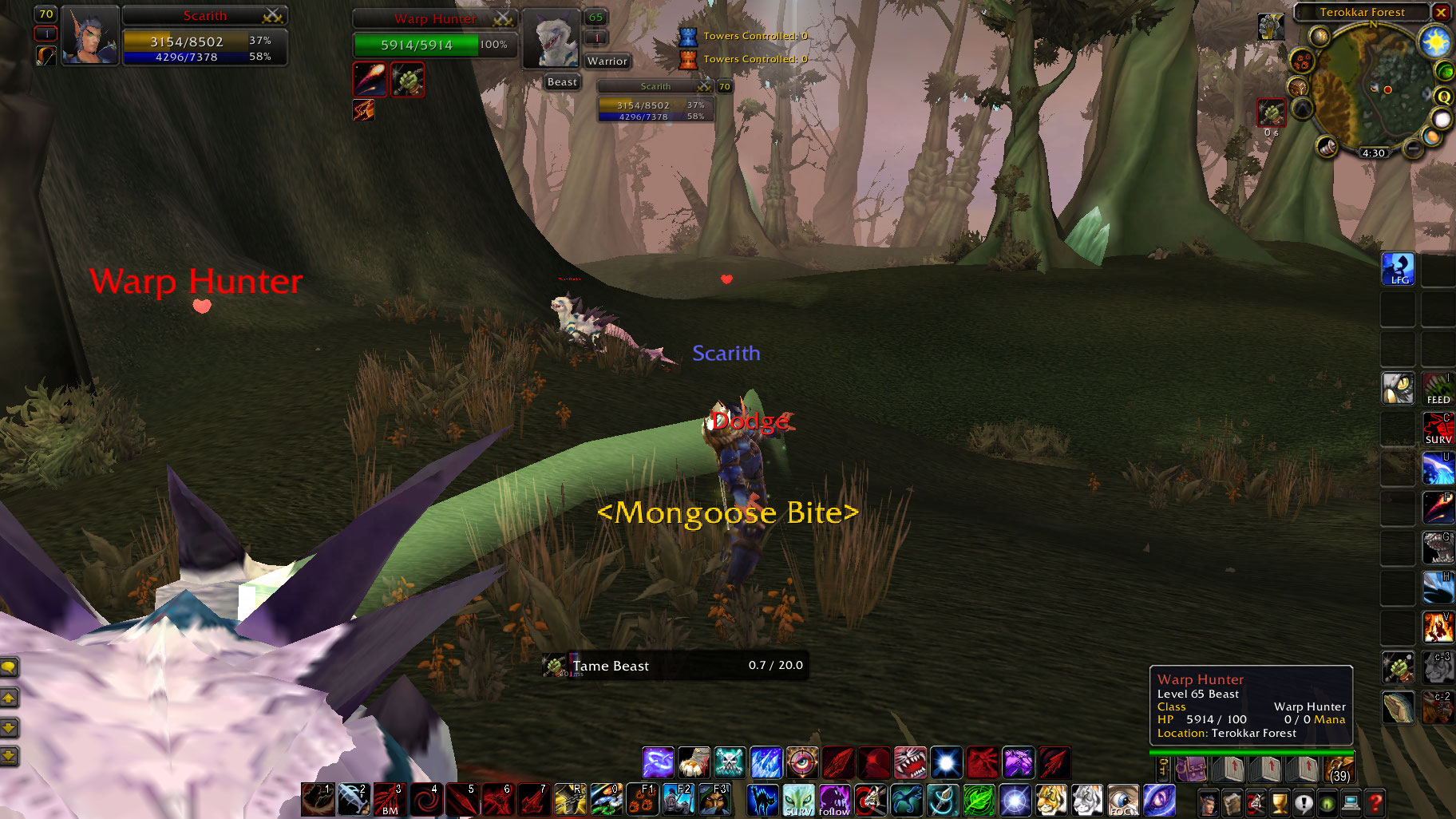 [Hunter] Tame Beast does not work · Issue #1511 · SunwellWoW/Sunwell-TBC-Bugtracker · GitHub