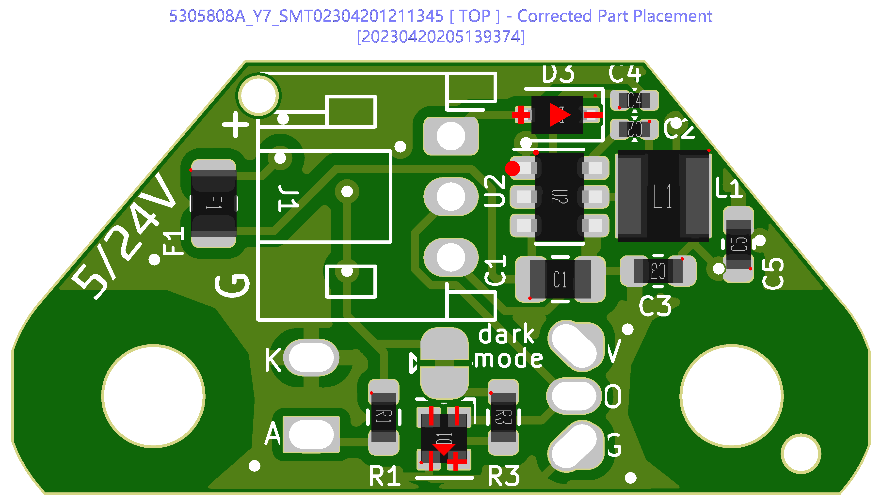 Placement of D1 LED on OptoTap v2.4 · Issue #76 · VoronDesign/Voron-Tap ...