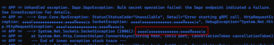 Chinese Output Garbled · Issue 815 · Daprcli · Github 