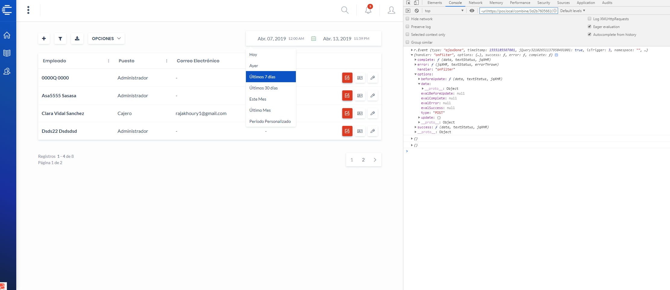 Intercept posted data using the Javascript API ( Ajax forms ) · Issue ...