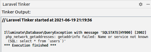 Plugin Tinker not work · Issue #816 · cytopia/devilbox · GitHub