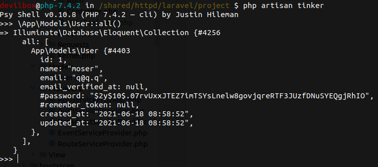 Plugin Tinker not work · Issue #816 · cytopia/devilbox · GitHub