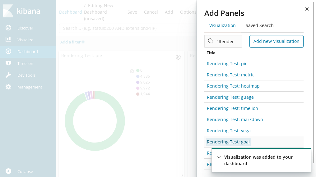 Failed kibana RT: Issue "Button not clickable at particular point" while running Kibana RT on ...