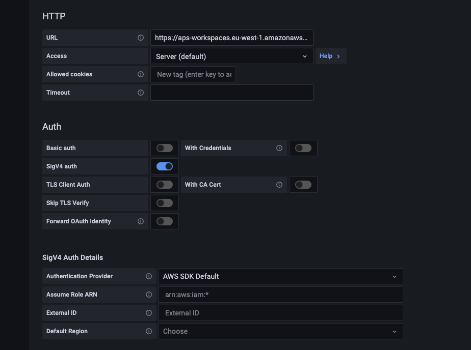 [provisioning] [helm] datasource defaultRegion not set in Grafana chart · Issue #40453 · grafana ...
