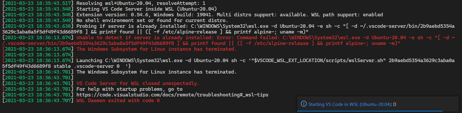 Remote-Containers: Add Development Container Configuration Files stalls on /.yarn/cache · Issue ...