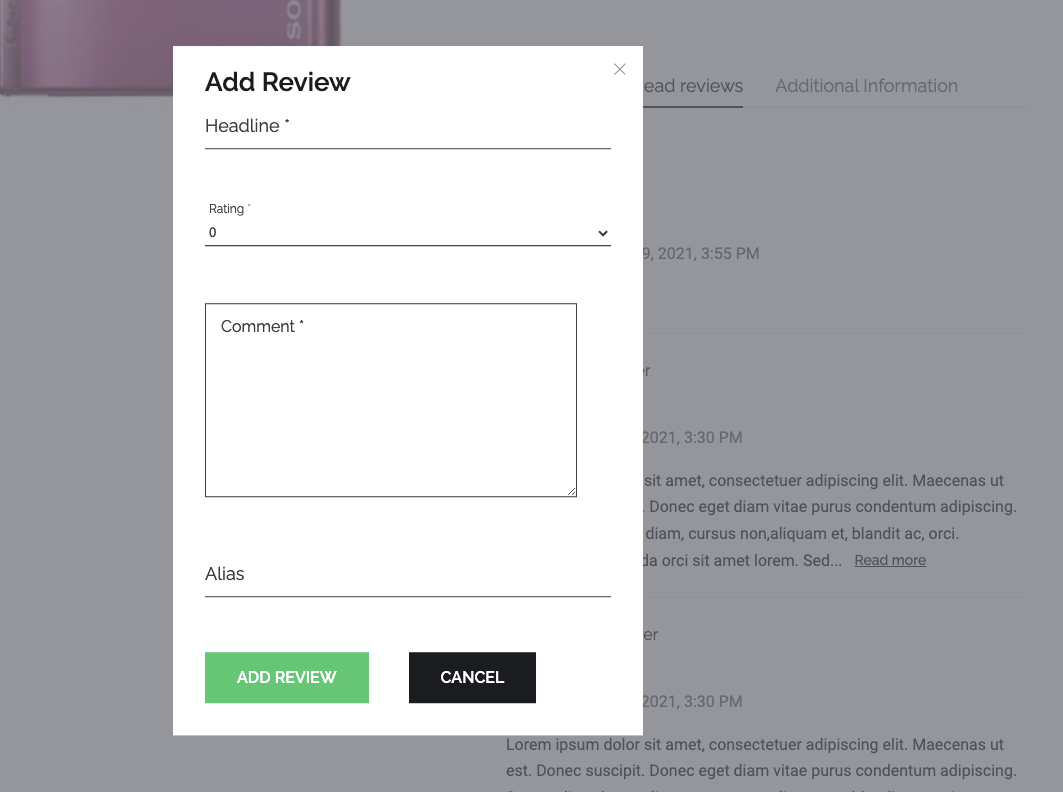 [Feature]: Storefront UI Rating Input Component · Issue #2459 · vuestorefront/storefront-ui · GitHub