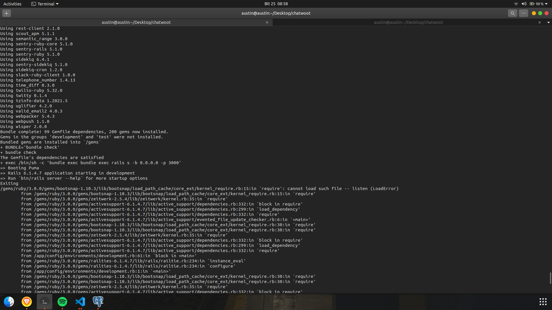 failed to load command: sidekiq · Issue #4280 · chatwoot/chatwoot · GitHub